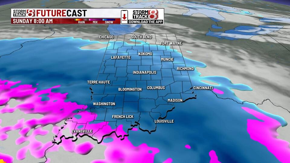 Tracking significant winter storm Sunday into Monday with upgrades to ...