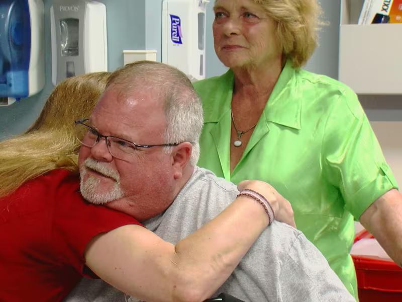 Motorcycle crash victim reunites with Grand Strand Medical Center ...