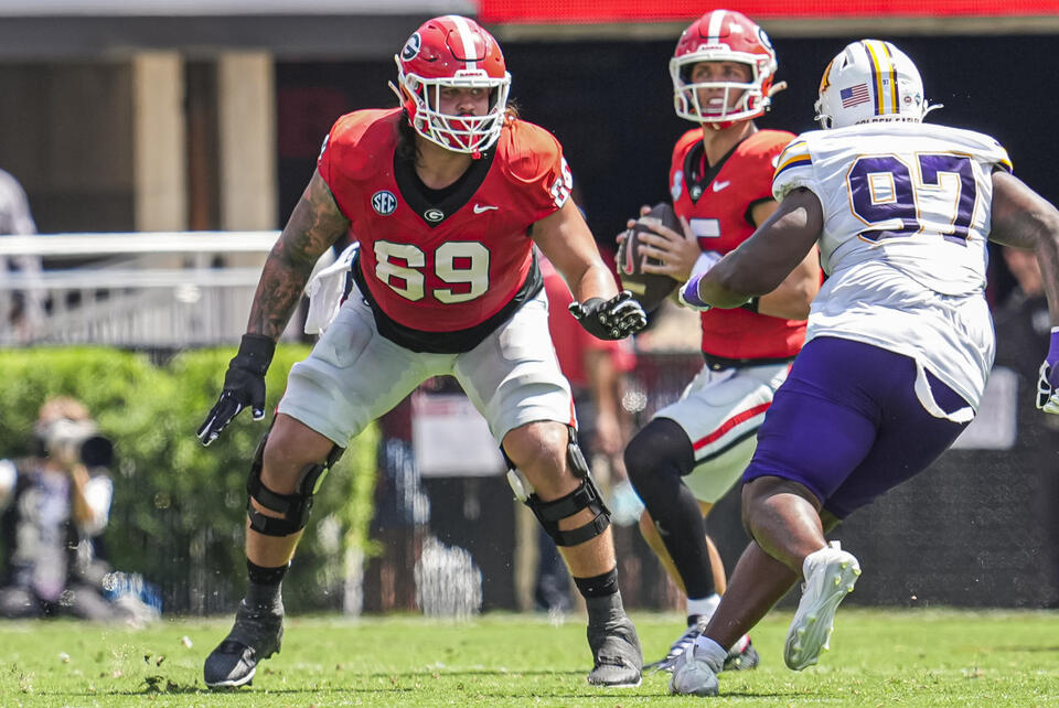 Georgia IOL Tate Ratledge 2025 NFL Draft Profile