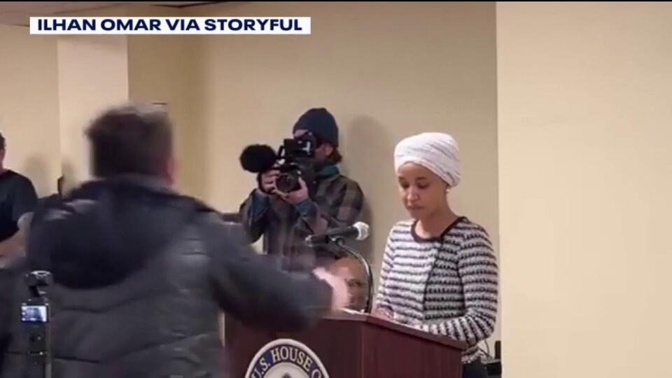 Rep. Omar sprayed with liquid, man arrested: What we know - NewsBreak