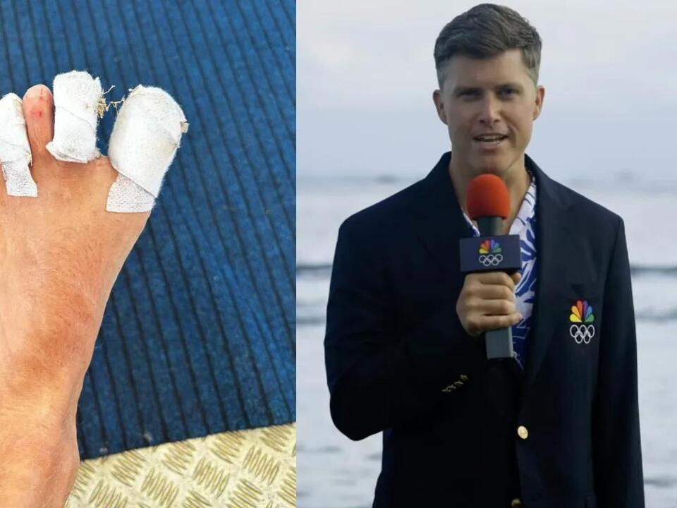 Colin Jost Claims His Olympic Toe Injury is Infested With Ants