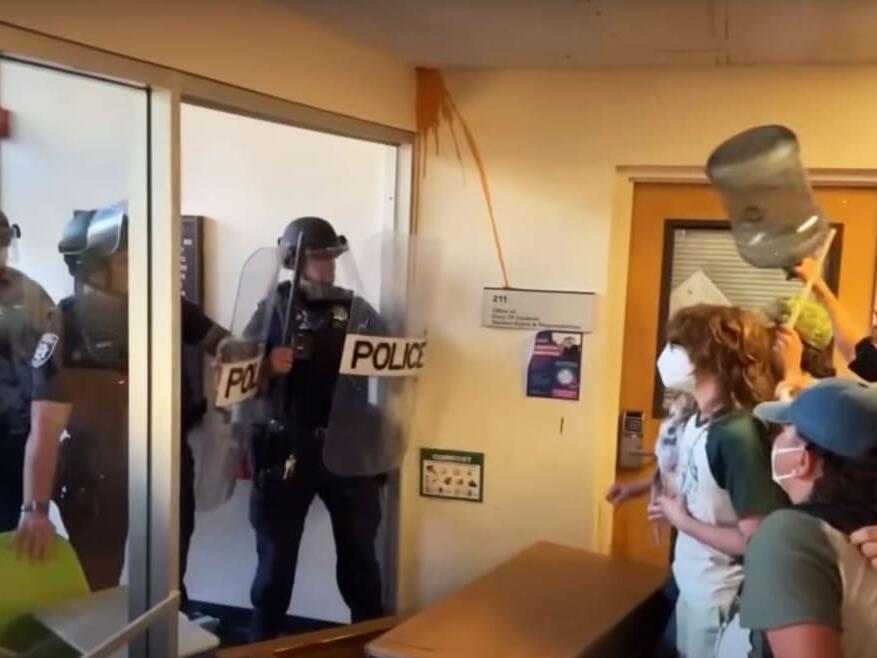 Cal Poly Humboldt Campus Shut Down After Pro-Palestine Protesters Clash ...