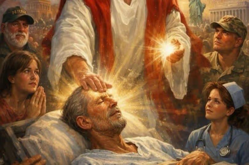 Trump defends AI image showing him as 'doctor' not Jesus as memes go ...