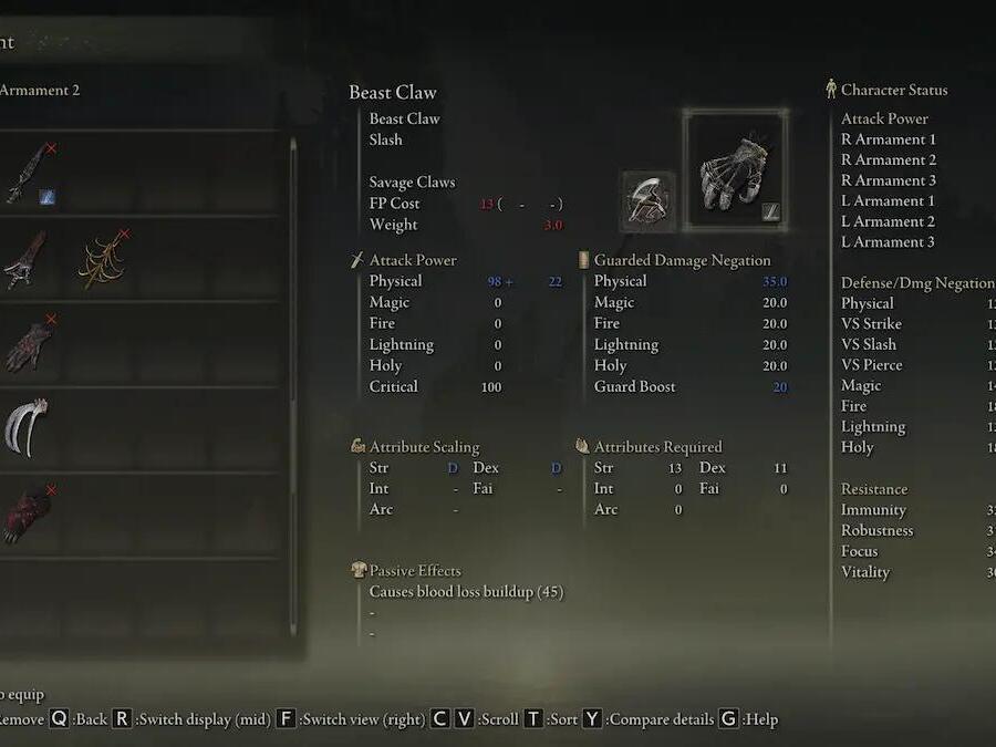 How to get and use the Beast Claw in Elden Ring