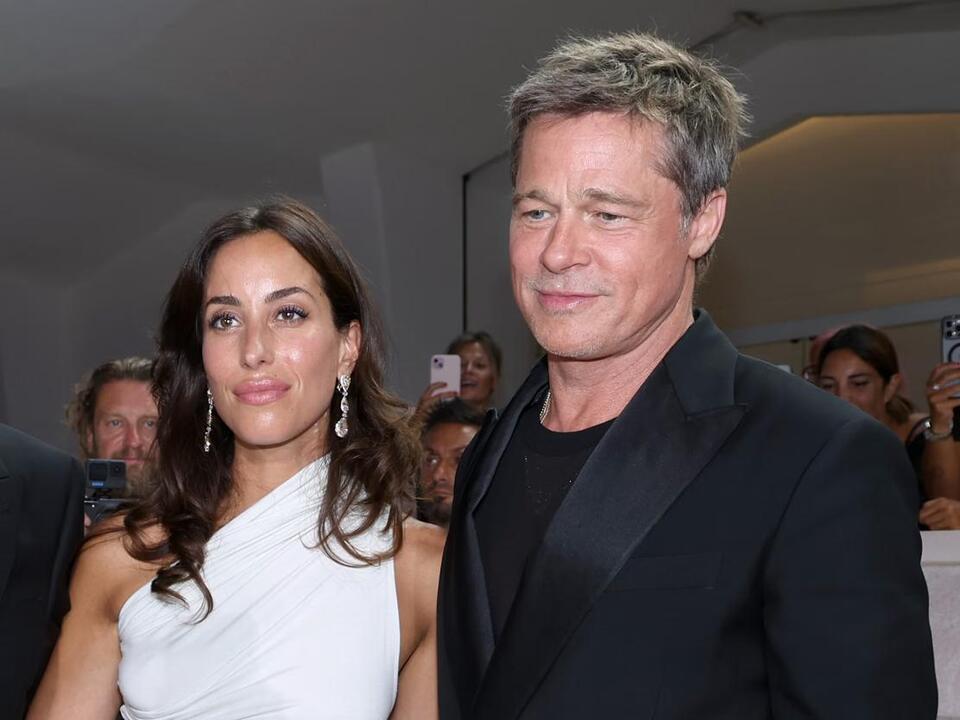 Brad Pitt goes public with new girlfriend at premiere of new movie at ...