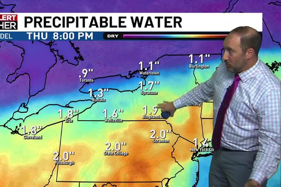 Stifling heat continues but could very heavy rain be lurking? - NewsBreak