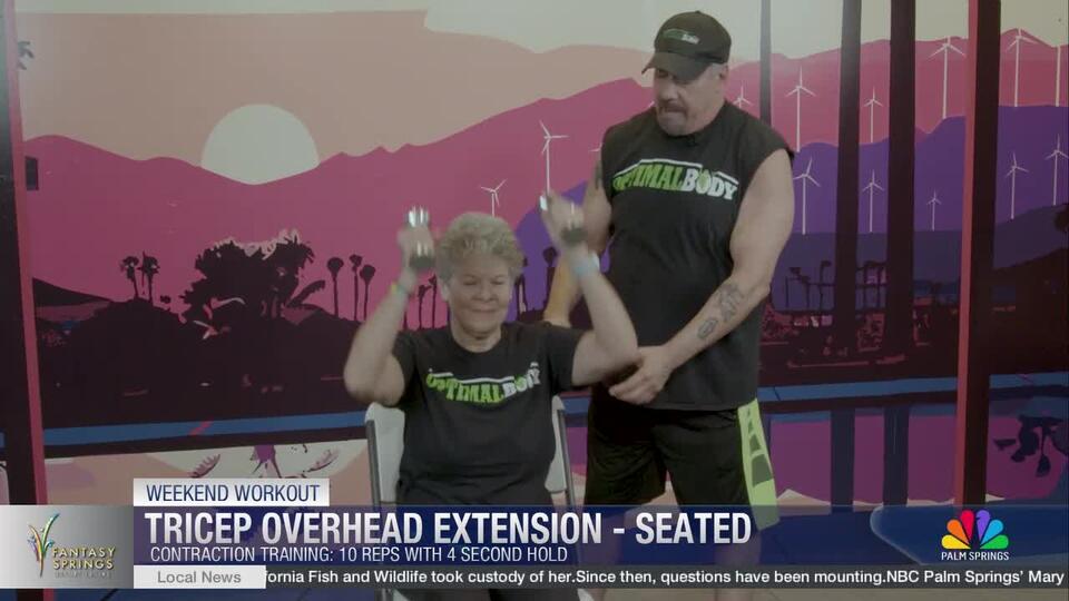 Weekend Workout: David Lyons focuses on arms, triceps, biceps, and abs ...