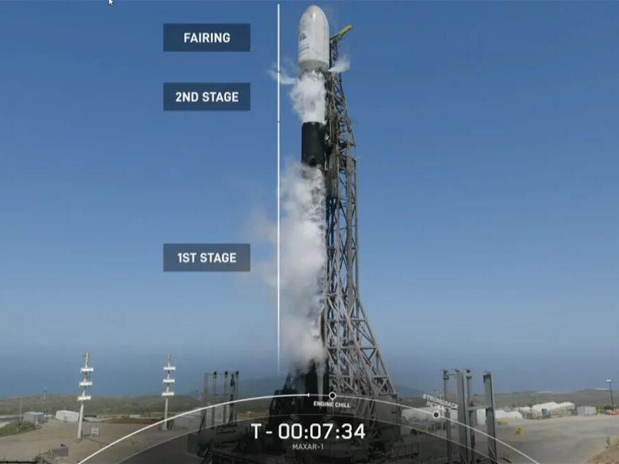 SpaceX launches Maxar 1 mission from Vandenberg Space Force Base