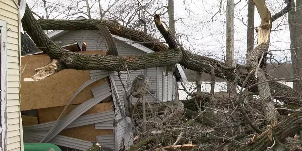 Steuben County neighborhood dealing with storm damage - NewsBreak