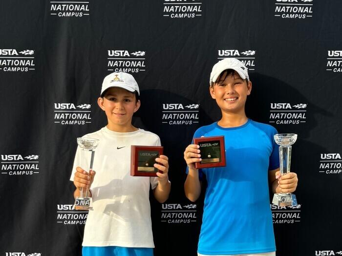 Double Gold for Gardality at USTA Boys 12 Clay Championships