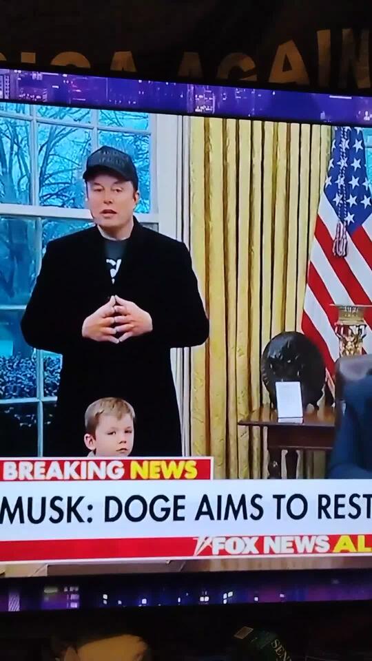 I don't care what anyone says Elon standing for 2 hours talking to ...