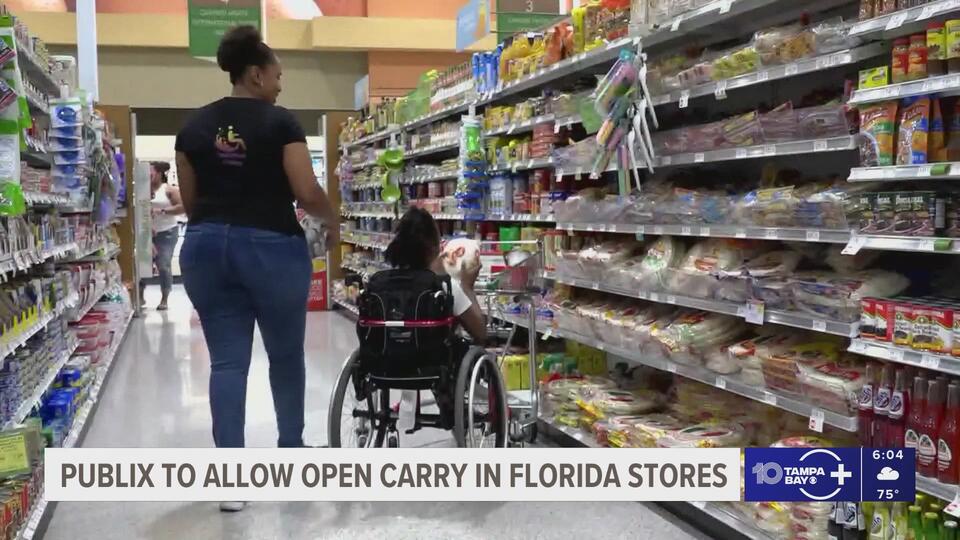 Publix says it will allow open carry in Florida stores following ...