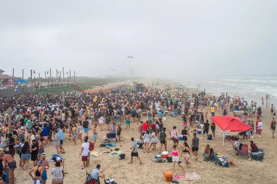 Spring Break 2025 Ended with Massive Brawl in South Padre Island ...