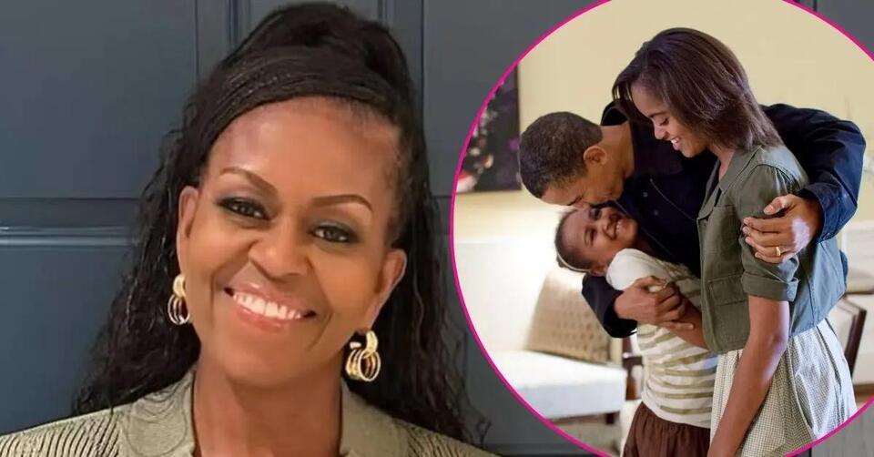 Michelle Obama Reveals Daughters Malia and Sasha 'Pushed Away' From Her ...