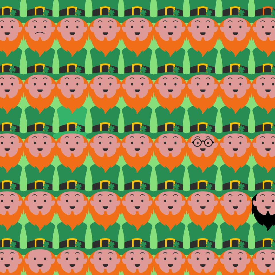 Everyone can see the leprechauns – but you have a genius-level IQ if ...