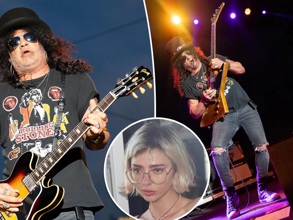Slash returns to performing after death of stepdaughter Lucy-Bleu Knight