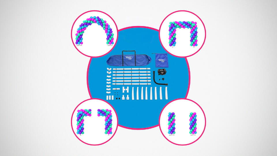 Totali EZ Balloons Starter Kit Makes Balloon Arches Fast With Reusable ...
