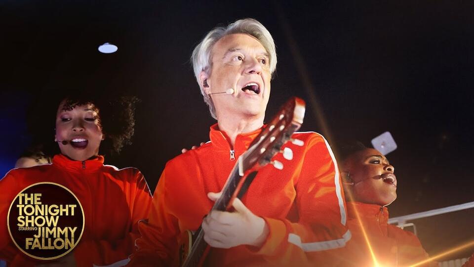 Watch David Byrne Perform A Bunch Of Songs & Talk Wedding Plans On ...