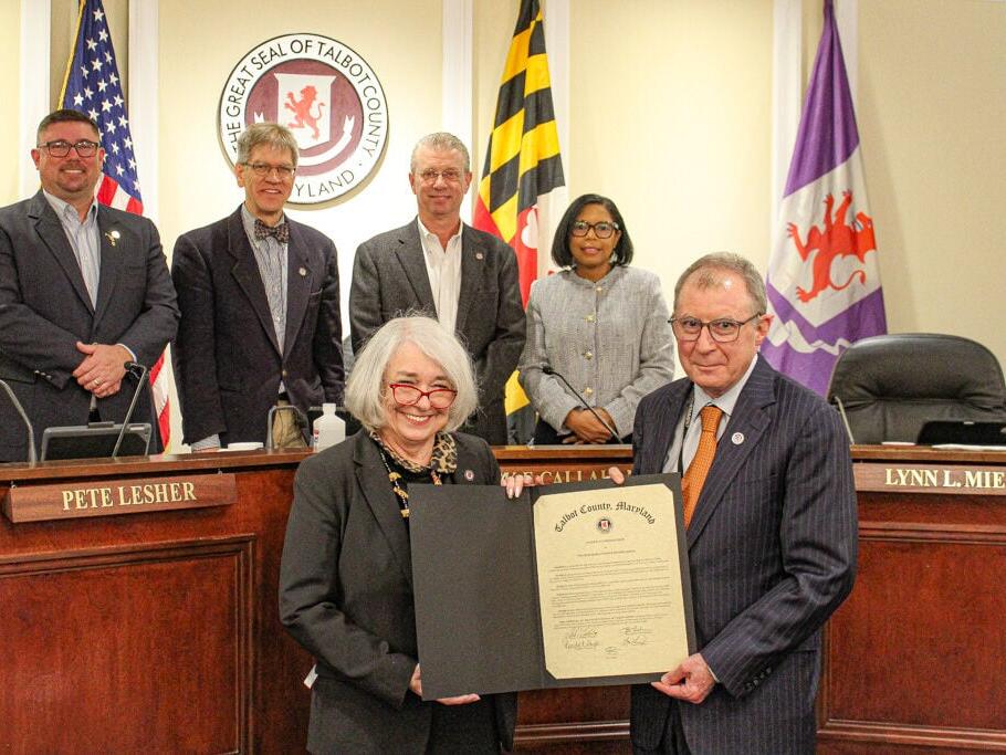 Talbot Council honors Judge Stephen Kehoe, Talbot Braves