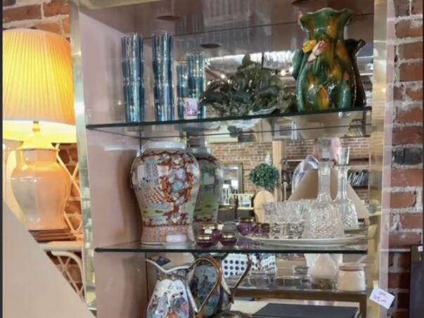 Woman Left 'Crying in Awe' After Finding Dream Art Deco Thrift Piece