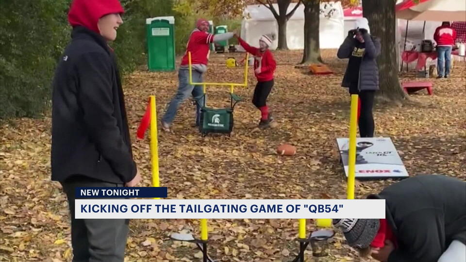 Better than cornhole? Meet the NJ creator of QB54 tailgating game ...