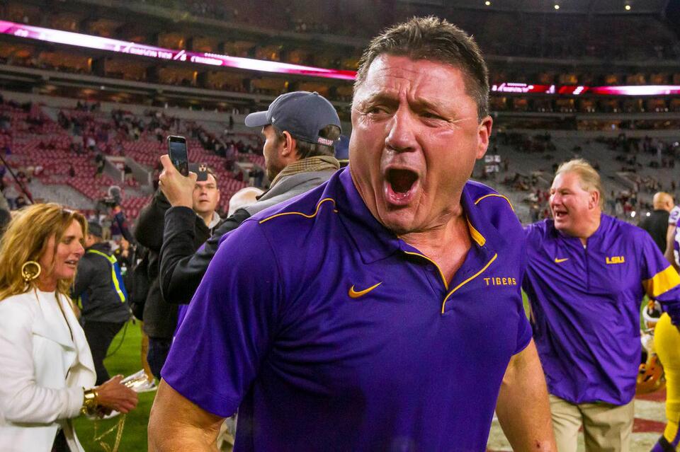 Ed Orgeron is interested in Oregon State job? Beavers should geaux get ...