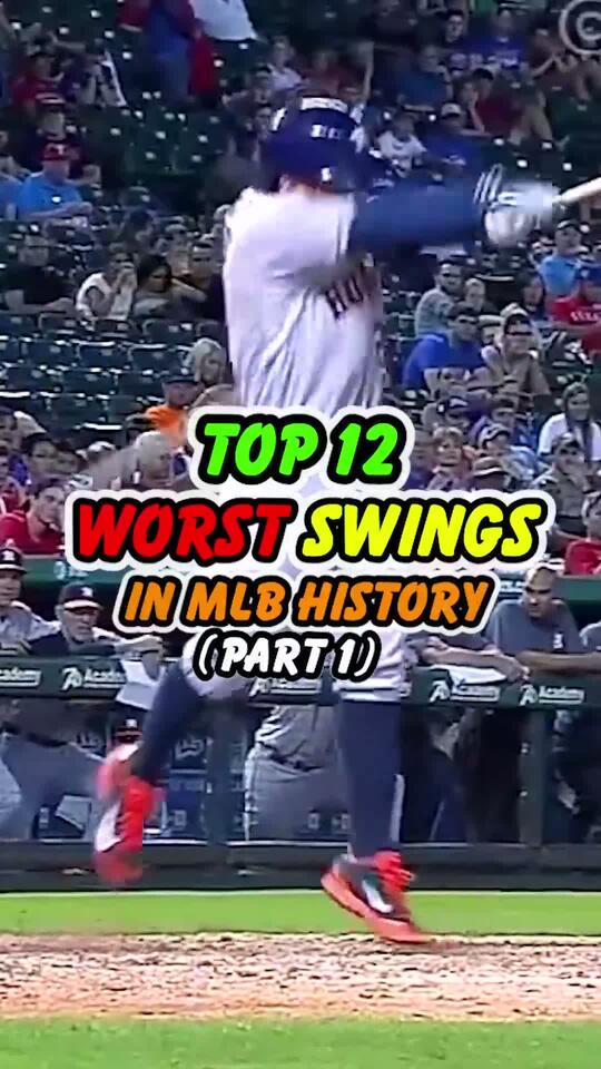 Top 12 Worst Swings in MLB history Part 2baseballfun - NewsBreak