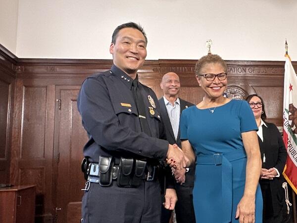 Dominic Choi appointed as LAPD’s first Korean-American interim chief