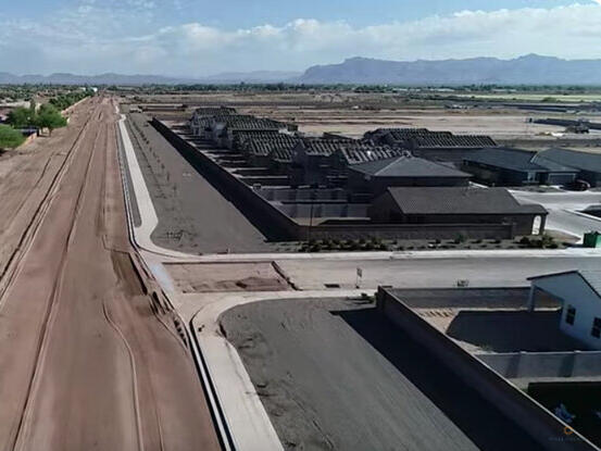 Pinal County Supervisor Goodman tours SRP facilities by helicopter