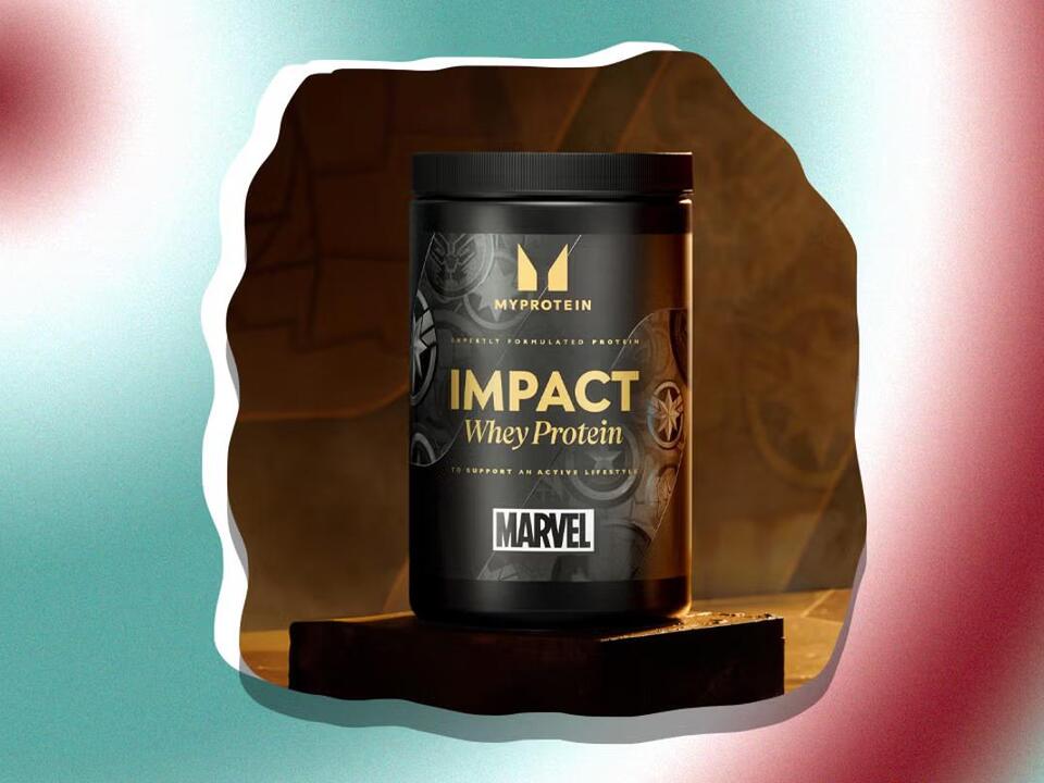 The Myprotein Marvel protein powder will have you bulking like a superhero