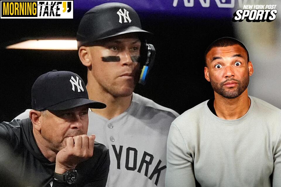Aaron Judge just put Aaron Boone into a corner | Morning Take - NewsBreak