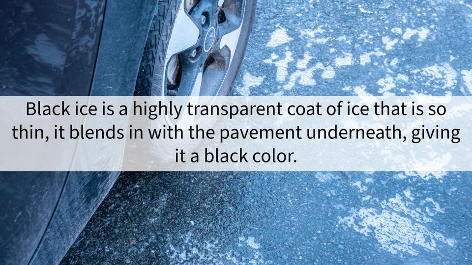 Can you spot black ice? What to do if you start sliding or skidding ...