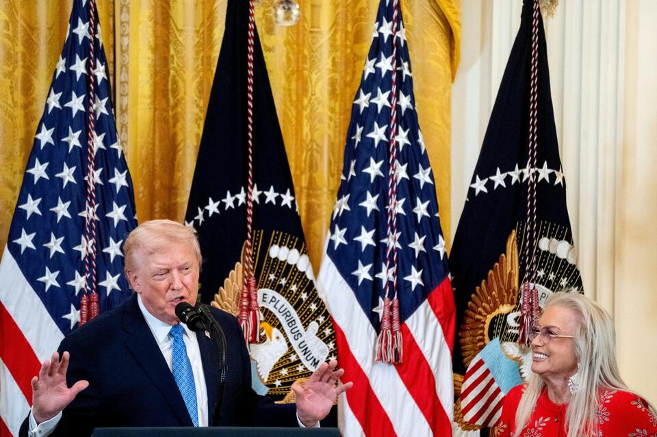 Trump “Jokes” About Third Term as Miriam Adelson Offers Him Millions ...