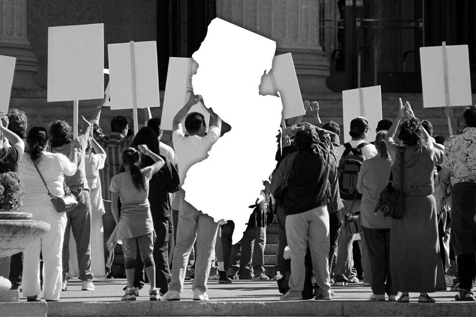 Awkward reactions of New Jersey drivers at local protests - NewsBreak