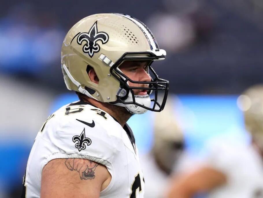 Nick Saldiveri waited his turn. Now he's seizing opportunity on Saints OL.