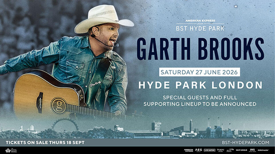 Garth Brooks returns to The UK after nearly 30 years - NewsBreak