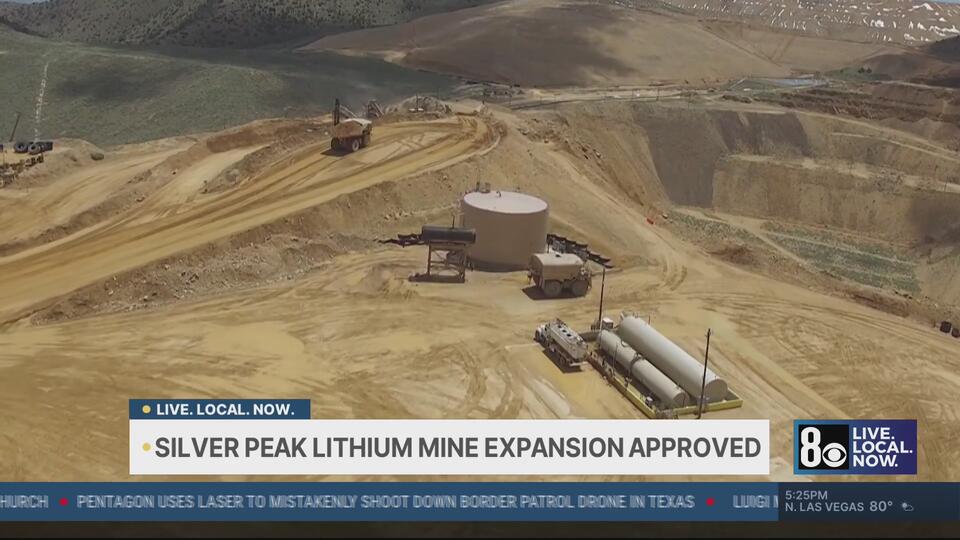 Nevada lithium mine northwest of Las Vegas gets expansion OK - NewsBreak