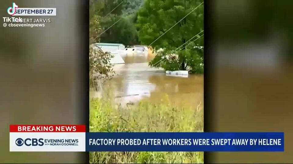 One worker was killed and six others remain missing after floodwaters surged around a Tennessee ...