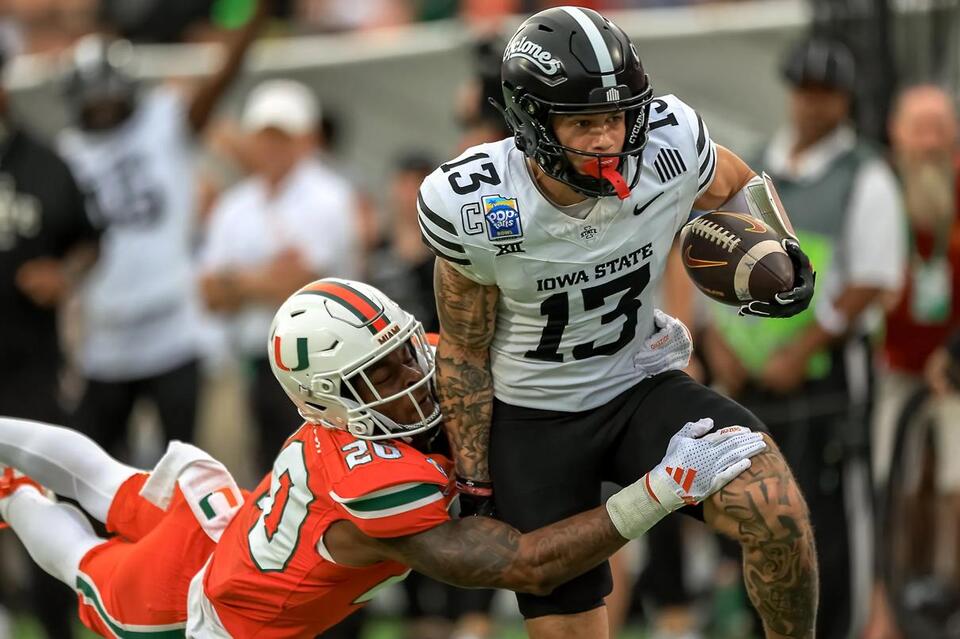 2025 NFL Draft prospect profile - Jaylin Noel, WR, Iowa State - NewsBreak