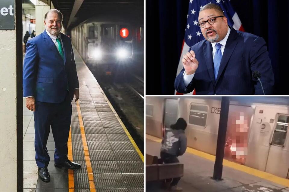 NYC Democrat challenging Bragg in DA’s race vows to get tough on subway ...