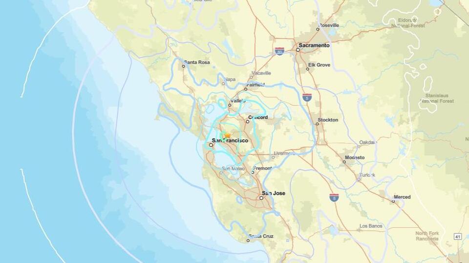 Update: Seismic activity on Sept. 22 - 4.3 magnitude earthquake near ...