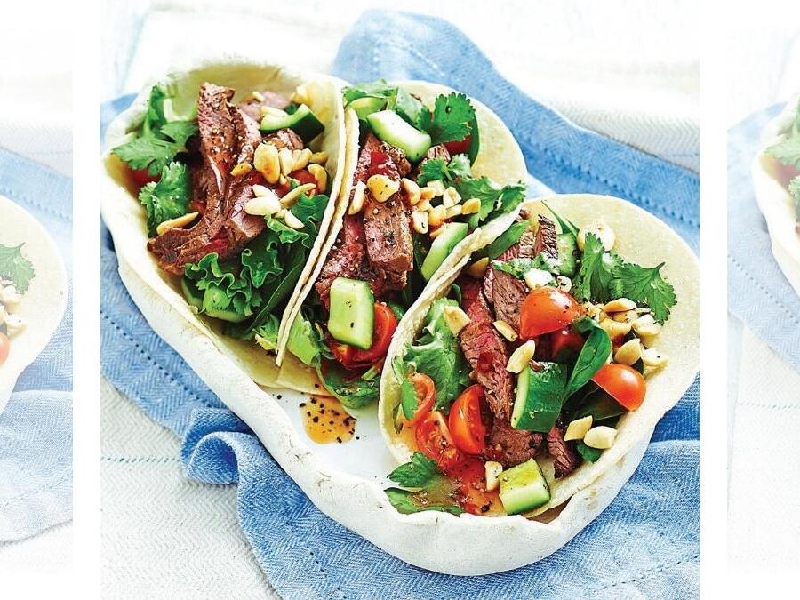 This Ginger-Lime Steak Tacos Recipe Is a Guaranteed Hit for Taco Night