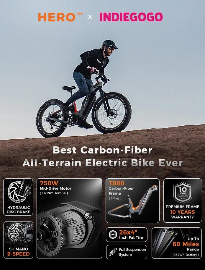 Heybike HERO Is Now on Indiegogo, and They’re offering Huge Savings on Current Models - NewsBreak