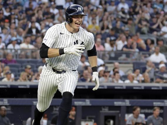 Yankees rookie Ben Rice's reaction to first MLB hit is as priceless as it gets