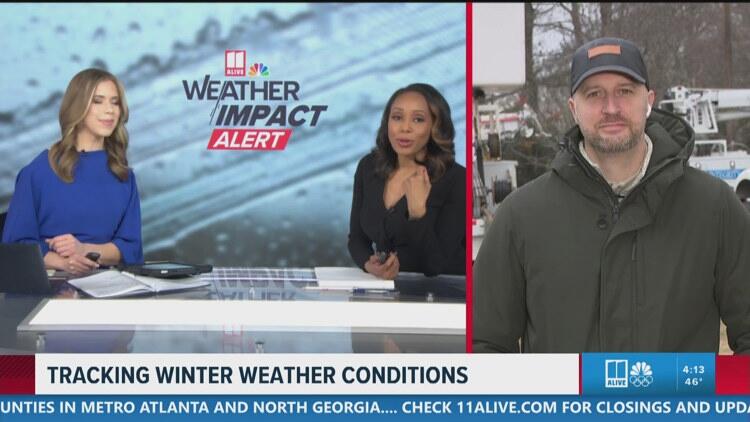 Hall County winter storm update with Cody Alcorn - NewsBreak
