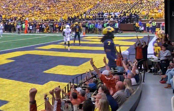 Cosm Dallas Hosted An Epic Watch Party For The Texas-Michigan Game That ...