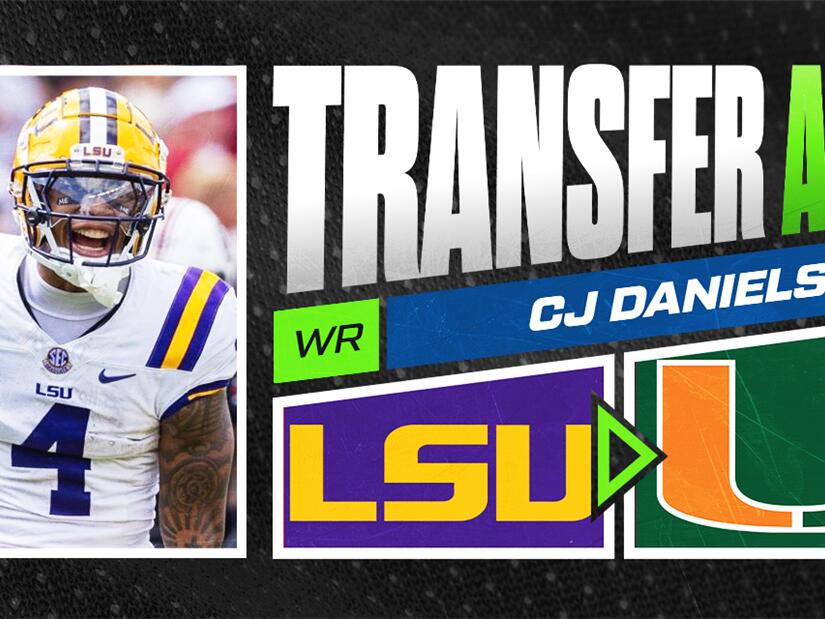 LSU WR CJ Daniels will transfer to Miami
