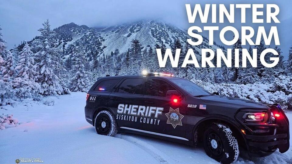 Winter storm warning, high wind advisory issued for Siskiyou County ...