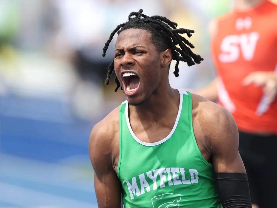 Mayfield’s Ty Jackson caps banner campaign with hurdles double during ...