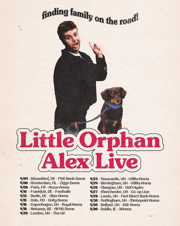 Alex Warren Unveils Dates For 2026 European Arena Tour - NewsBreak